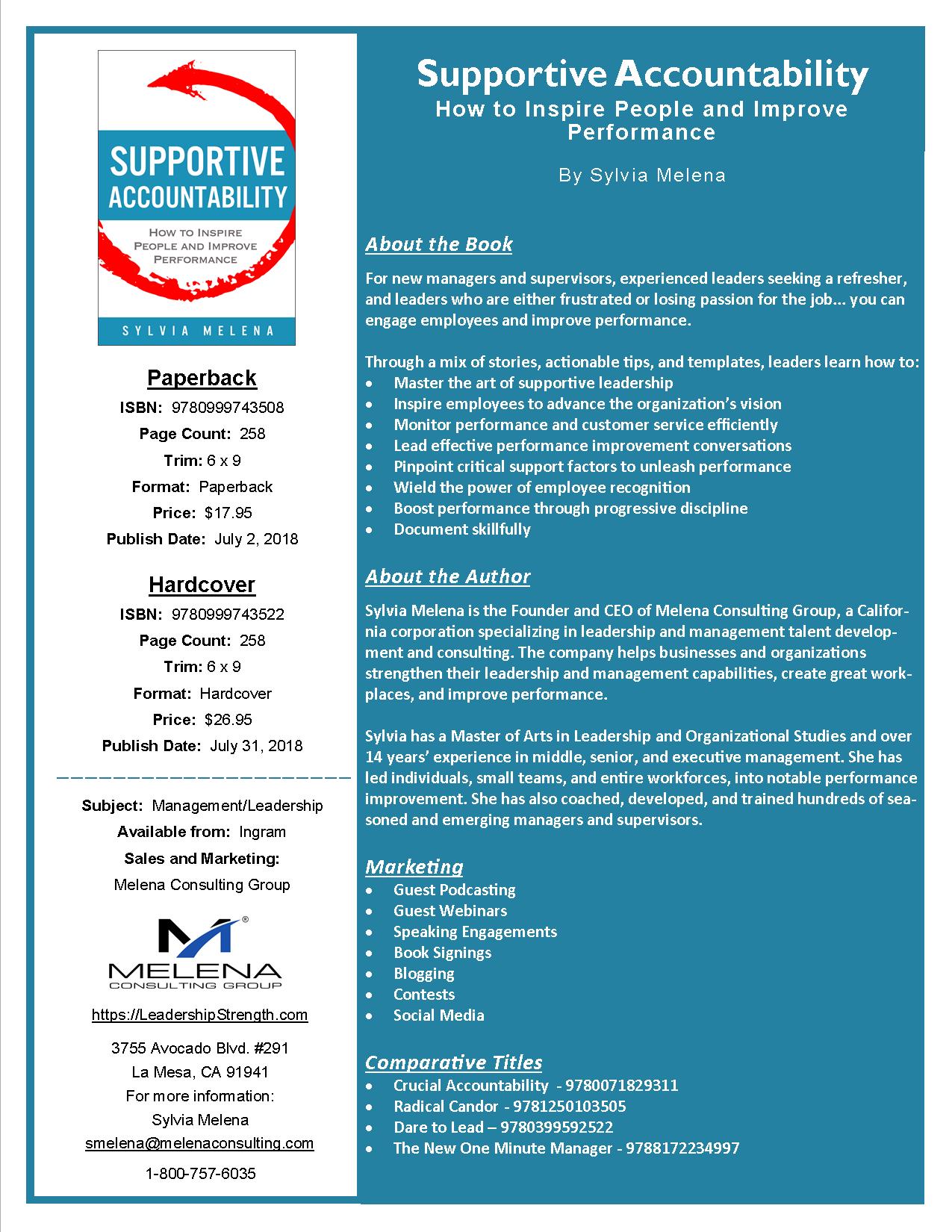 Supportive Accountability Sell Sheet – LeadershipStrength.com